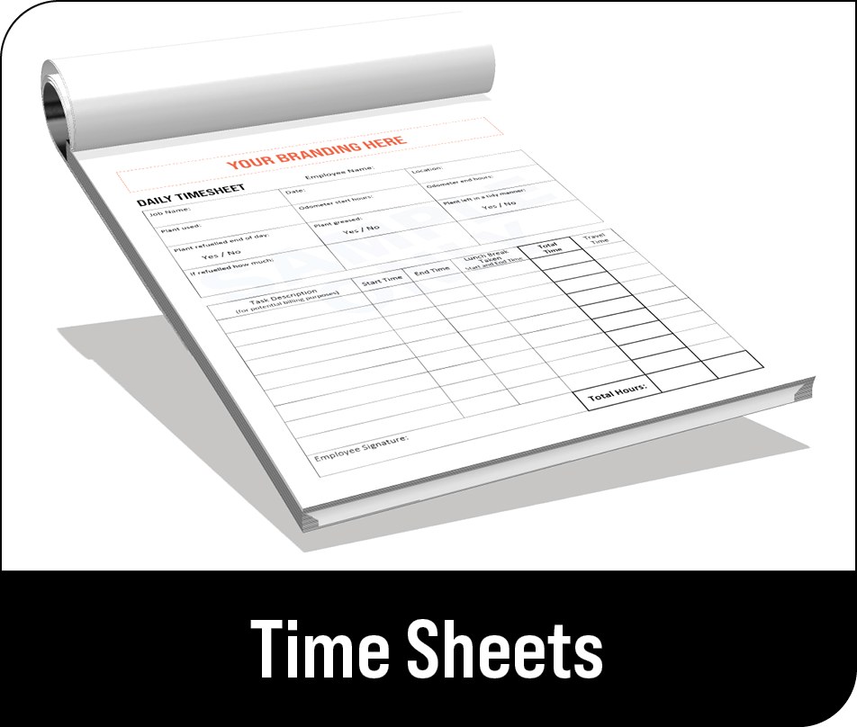 Docket book printing, invoice book printing, order form printing